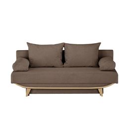 Smart Schlafsofa Odesso braun Ma&szlig;e (cm): B: 195 H: 78 T: 95.0 Sofas > Sofas nach Material > Stoffsofas &raquo; Sofa DE