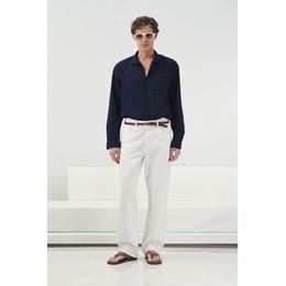 Mid Waist Gerade Beinform Denim Jeans