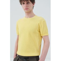 Herren Baumwoll Rundhalsausschnitt T-Shirt