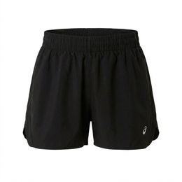 asics Core Split Short Bekleidung Damen schwarz XS