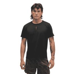 Hoka One One Hoka Everyrun Short Sleeve Bekleidung Herren schwarz XL