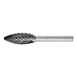 Pferd TOOLS Hartmetall Hochleistungsfr&auml;sstift ALLROUND Flamme B &Oslash; 12x30mm Schaft-&Oslash; 6 mm HICOAT universal (21001050)