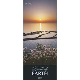 Korsch Bildkalender Spirit of Earth 2027, Hochkant-Format, Fotos mit Naturmotiven, B 285 x T 5 x H 690 mm, farbig