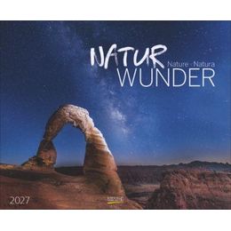 Korsch Bildkalender Naturwunder 2027, Fotos mit Naturmotiven, L 440 x B 360 x H 5 mm, farbig