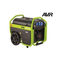 PRAMAC mobiler Stromerzeuger PX 8000 SXB, Benzinbetrieb, Tankinhalt 48 l, 4,5 kW, 230 V, 69 dB, Hand-/Elektrostart, 1 Steckdose