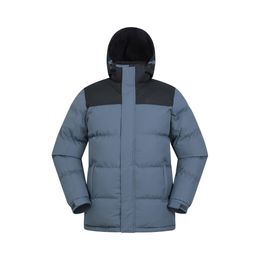 Mountain Warehouse Gef&uuml;tterte Herrenjacke mit Snow Borg-Futter (Grau)