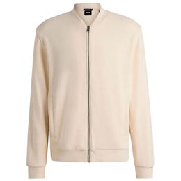 BOSS - Bomberjacke f&uuml;r Herren, Vordertasche (Wei&szlig;)