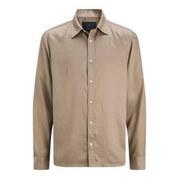 Jack & Jones Jack And Jones - Hemd f&uuml;r Herren, Lang&auml;rmlig (Grau)