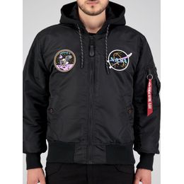 Alpha Industries MA-1 VF Vintage Fit Hood Dark Side Bomber Jacket