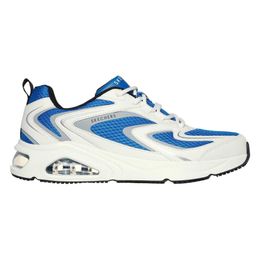 Skechers - Overlay Sneaker f&uuml;r Herren (Wei&szlig;/Blau)