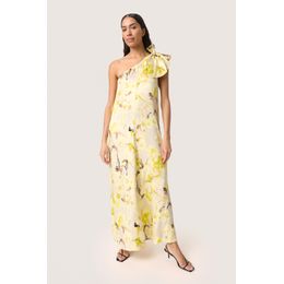 Soaked in Luxury Kleid Lockere Passform French Vanilla Floral Print cream
