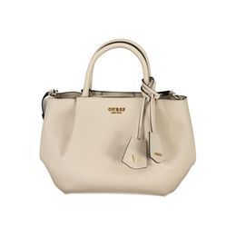 Guess Beige Polyethylen-Handtasche