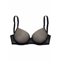 Lascana Schalen-BH 'Invisible Pink' schwarz Gr. 85F. Mit B&uuml;gel