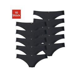 H.I.S. H.I.S String schwarz Gr. 42 f&uuml;r Damen. Mit Markenlabel. K&ouml;rpernah. Nachhaltig.