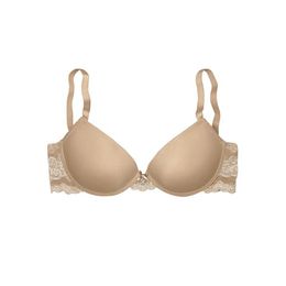 Lascana Push-up-BH toffee Gr. 70D. Mit Integriertem Kissen und mit B&uuml;gel