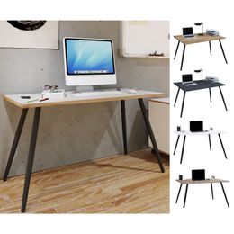 Vcm Schreibtisch Computertisch B&uuml;rotisch Skandanivischer Retro Look Salia 110x50 cm