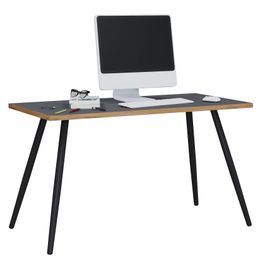 Vcm Schreibtisch Computertisch B&uuml;rotisch Skandanivischer Retro Look Salia 110x50 cm