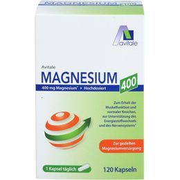 Avitale Magnesium 400 mg Kapseln 120 St