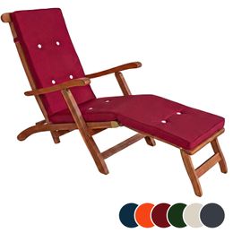 Detex Auflage Sonnenliege Rot 184,5x43x5cm