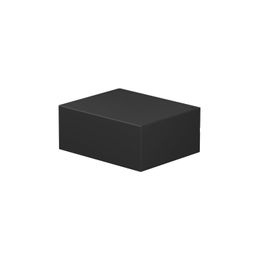Flos Mile Wandleuchte LED Downlight B: 12cm 2700K Schwarz ON/OFF