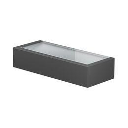 Flos Mile Wandleuchte LED Up/Down L: 24cm 2700K Anthrazit ON/OFF