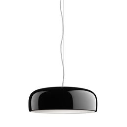 Flos Smithfield Suspension LED Schwarz gl&auml;nzend