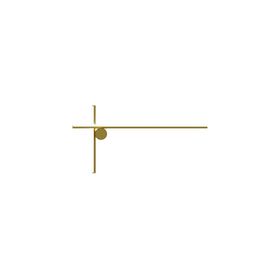 Flos Coordinates W2 Eloxiert Champagner
