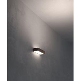 Flos Mile Wandleuchte LED Up/Down L: 24cm 2700K Wei&szlig; ON/OFF