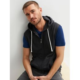 Catamaran Herren Kapuzensweatjackeschwarz, Gr. 56, 60% Baumwolle, 40% Polyester, Sweatjacken