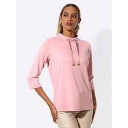 CR&Eacute;ATION L CREATION L Damen Sweatshirthortensie, sand, bedruckt, Gr. 36, unifarben, 50% Modal, 44% Polyester, 6% Elasthan, Sweatshirts