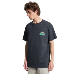 Quiksilver Herren T-Shirt "Hellbender", grau, Gr. S, Obermaterial: 60% Baumwolle, 40% Polyester., Shirts