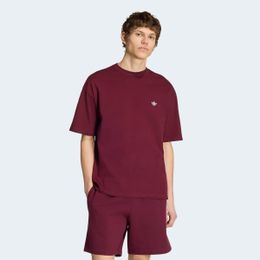 Herren T-Shirt "TREFOIL ESSENTIALS, LOCKER GESCHNITTEN"maroon, Gr. S, adidas originals, Obermaterial: 100% Baumwolle, Shirts, f&uuml;r Erwachsene, mit