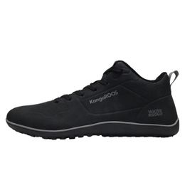Kangaroos Herren Sneaker "K-BFM PAICE MID", Gr. 43jet schwarz, mono, Synthetik, Schuhe, Warmfutter