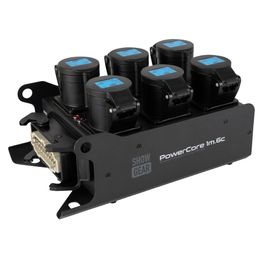 Showgear PowerCore 1m.6c - Breakout Multipin H16 auf 6x CEE 16A (1P+N+PE)