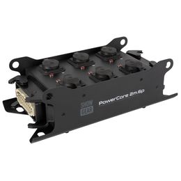 Showgear PowerCore 2m.6p - Breakout Multipin H16 Ein-/Ausgang auf 6x Power Pro True