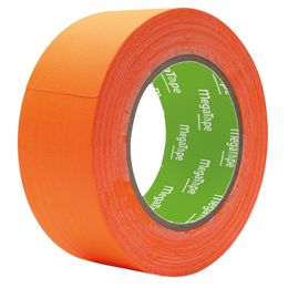MegaTape UT120 Fluor Tape - Orange - 50 mm / 25 m