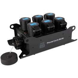 Showgear PowerCore 2s.6c - Breakout Multipin S19 Ein-/Ausgang auf 6x CEE 16A (1P+N+PE)