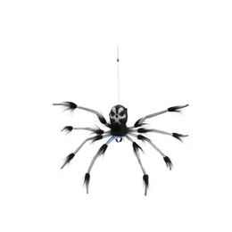 EUROPALMS Halloween Abseilende Dekospinne, animiert, 60cm