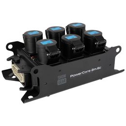 Showgear PowerCore 2m.6c - Breakout Multipin H16 Ein-/Ausgang auf 6x CEE 16A (1P+N+PE)