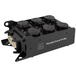 Showgear PowerCore 1m.6s - Breakout Multipin H16 auf 6x Schuko