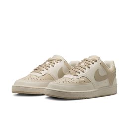 Nike Sportswear Damen Sneaker "Court Vision Low Next Nature", Gr. 38cream ii, phantom, Synthetik, Schuhe, inspiriert vom Design des Nike Air Force