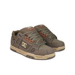 DC Shoes Damen Ankleboots "Stag Wnt", Gr. 7schwarz olive, olive, Obermaterial:53.57% Leder, 33.18% Synthetikmaterial, 13.26% Polyester., Schuhe