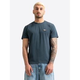 Lonsdale Herren T-Shirt "SPIKHILL"orion blau, Gr. L, Obermaterial: 100% Baumwolle, Shirts, aus Baumwolle, in den Gr&ouml;&szlig;en S bis XXXL