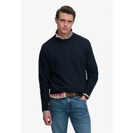 Superdry Herren Sweatshirt "ESSENTIAL STACKED LOGO CREW", schwarz, Gr. S, bedruckt, angeraute Sweatware, Obermaterial: 60% Baumwolle, 40% Polyester,
