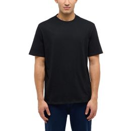 Mustang Herren Kurzarmshirt "Herren Style Austin"schwarz, Gr. M, Jersey, 100% Baumwolle, Shirts