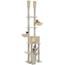 Pawz Road Kratzbaum deckenhoch beige