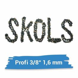 Profi S&auml;gekette 3/8" 1,6 mm 75 TG 53 cm f&uuml;r STIHL mit Metallbox