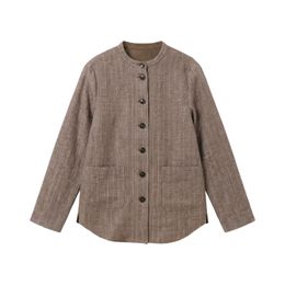 FELICITAS Leinenjacke Jaline-S Taupe (Gr&ouml;&szlig;e: XS/S)