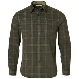 Chevalier Hemd Walton Light Cord Hunter Green Checked (Gr&ouml;&szlig;e: M)