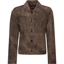 Reitmayer Kurze Lederjacke Antikbraun (Gr&ouml;&szlig;e: 34)